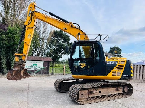 JCB JS145 TRACKED EXCAVATOR *YEAR 2012* C/W QUICK HITCH & BUCKET - YouTube