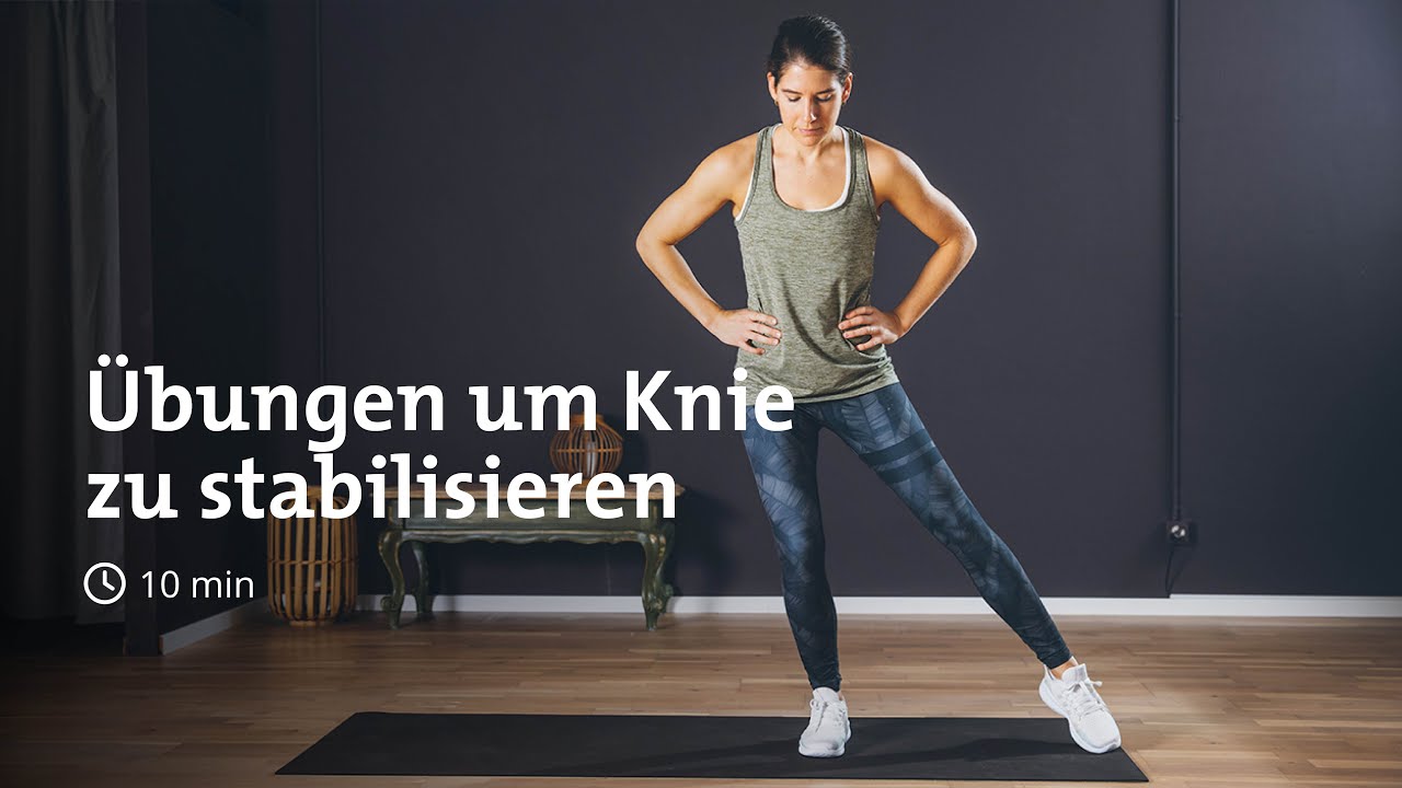 Knie stabilisieren: 10 Stabilisationsübungen für das Knie | Sanitas ...
