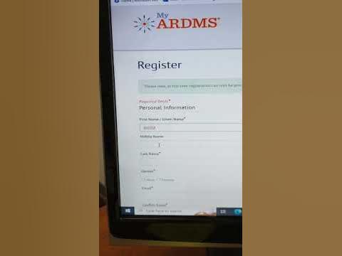 how to register to ardms for SPI examination - YouTube