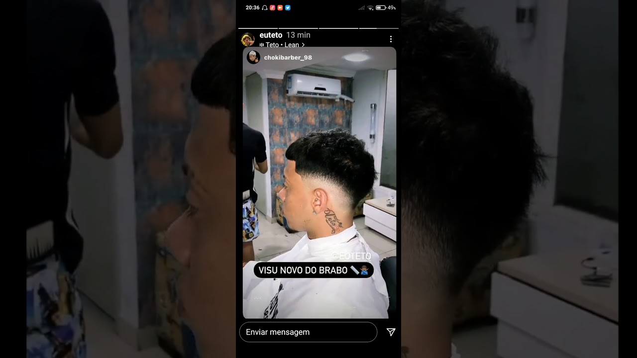 CORTE DE CABELO DO TETO - pra quem procura o corte do teto - YouTube