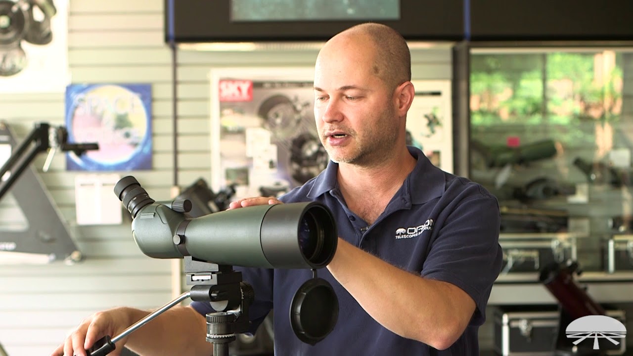Overview of the Orion GrandView 20-60x80mm Zoom Spotting Scope Kit ...