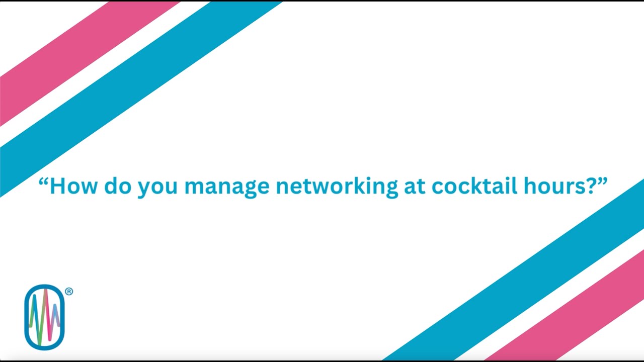 How do you manage networking at cocktail hours? - YouTube