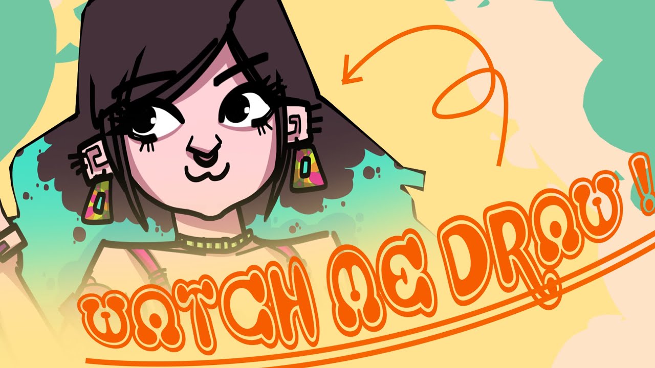 Watch Me Draw! (Character Wink Animation) - YouTube