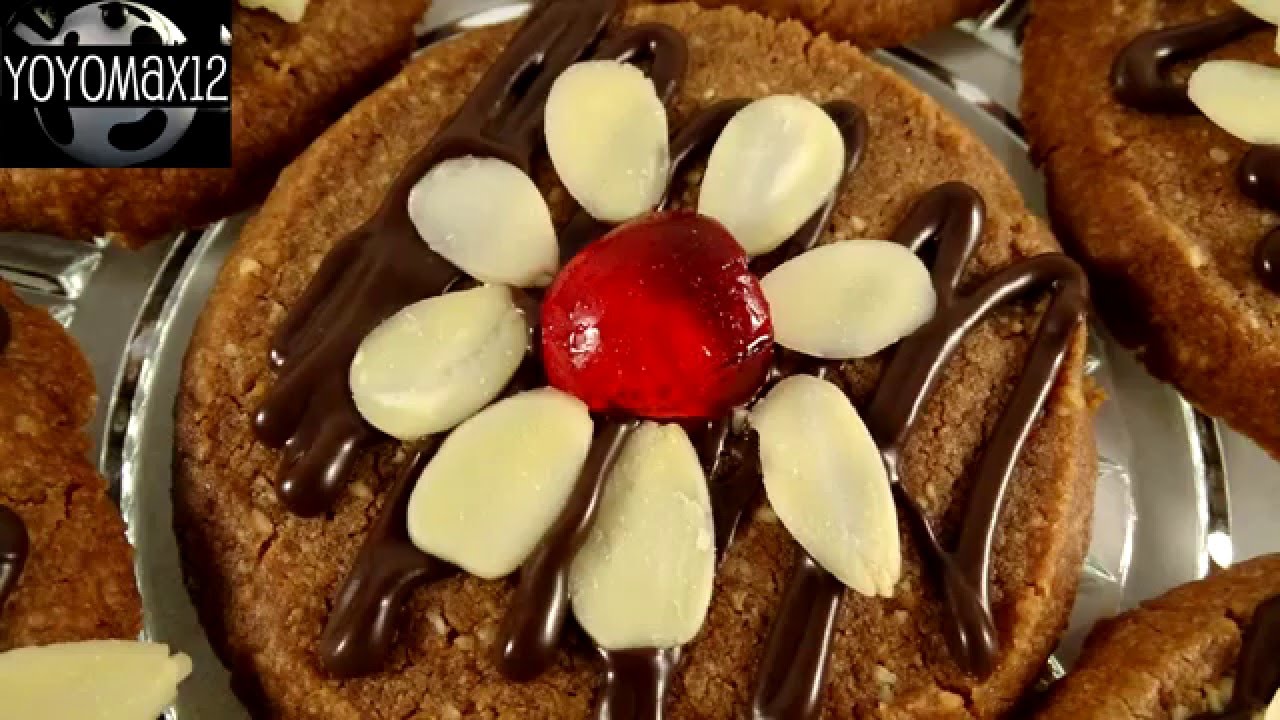 Chocolate Almond Slice-and-Bake Cookies- with yoyomax12 - YouTube