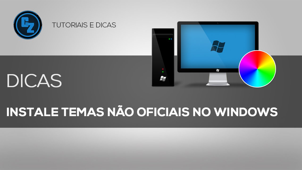 Como Instalar Temas Personalizados no Windows 8 e 8.1 - YouTube