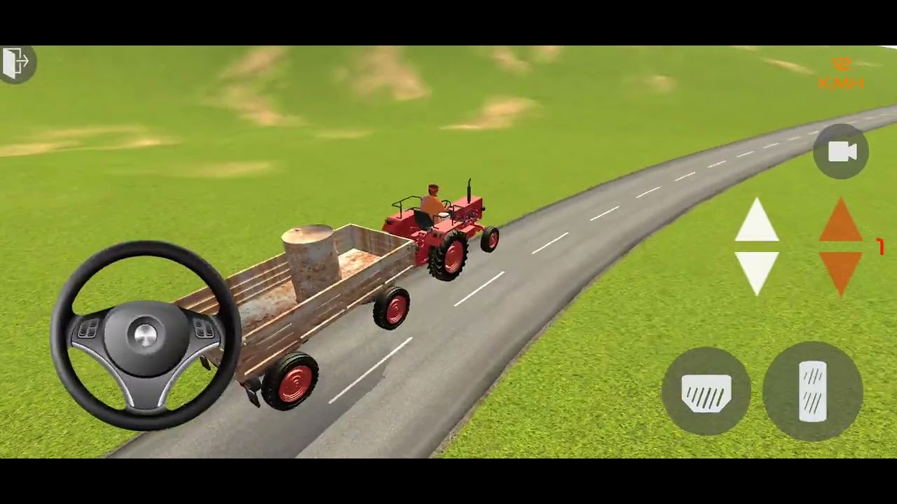 TODAY 🪀LIVE TRACTORS TROLLEY GAME - TRACTOR TROLLY OFFROAD STUNT GAME ...