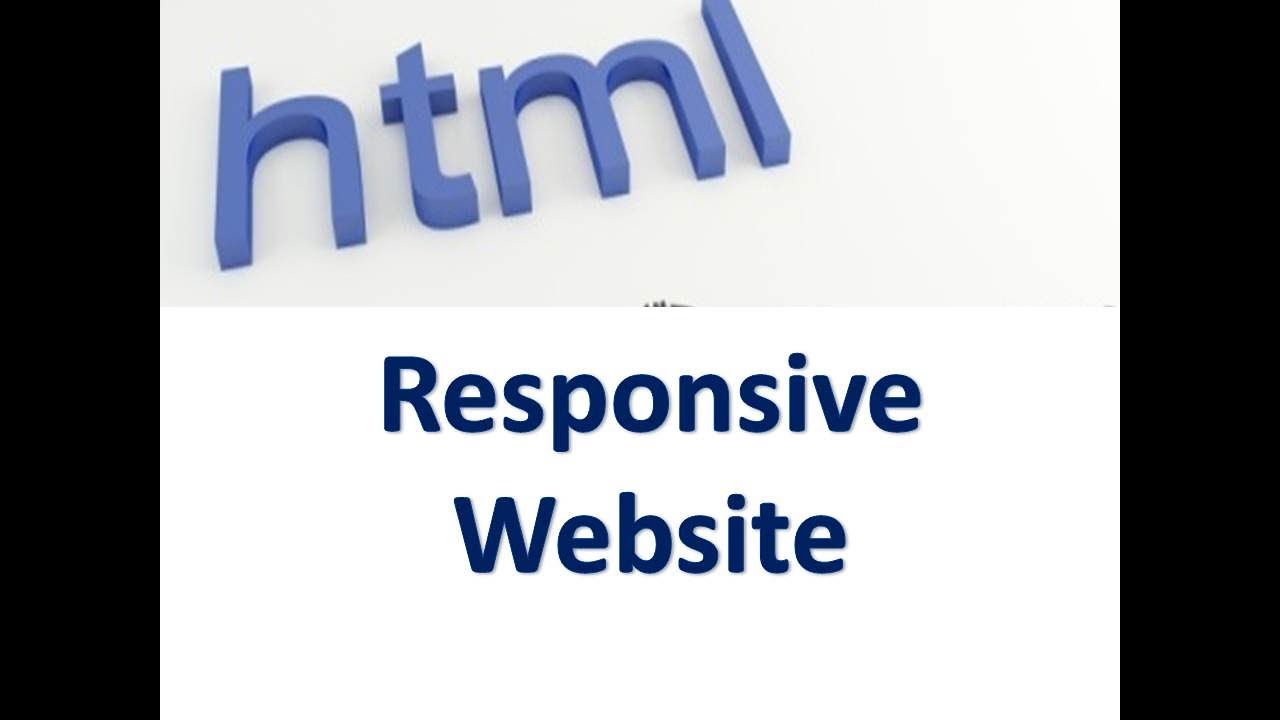 اجعل صفحتك متناسقة المظهر بجميع الاجهزة Responsive website using html ...