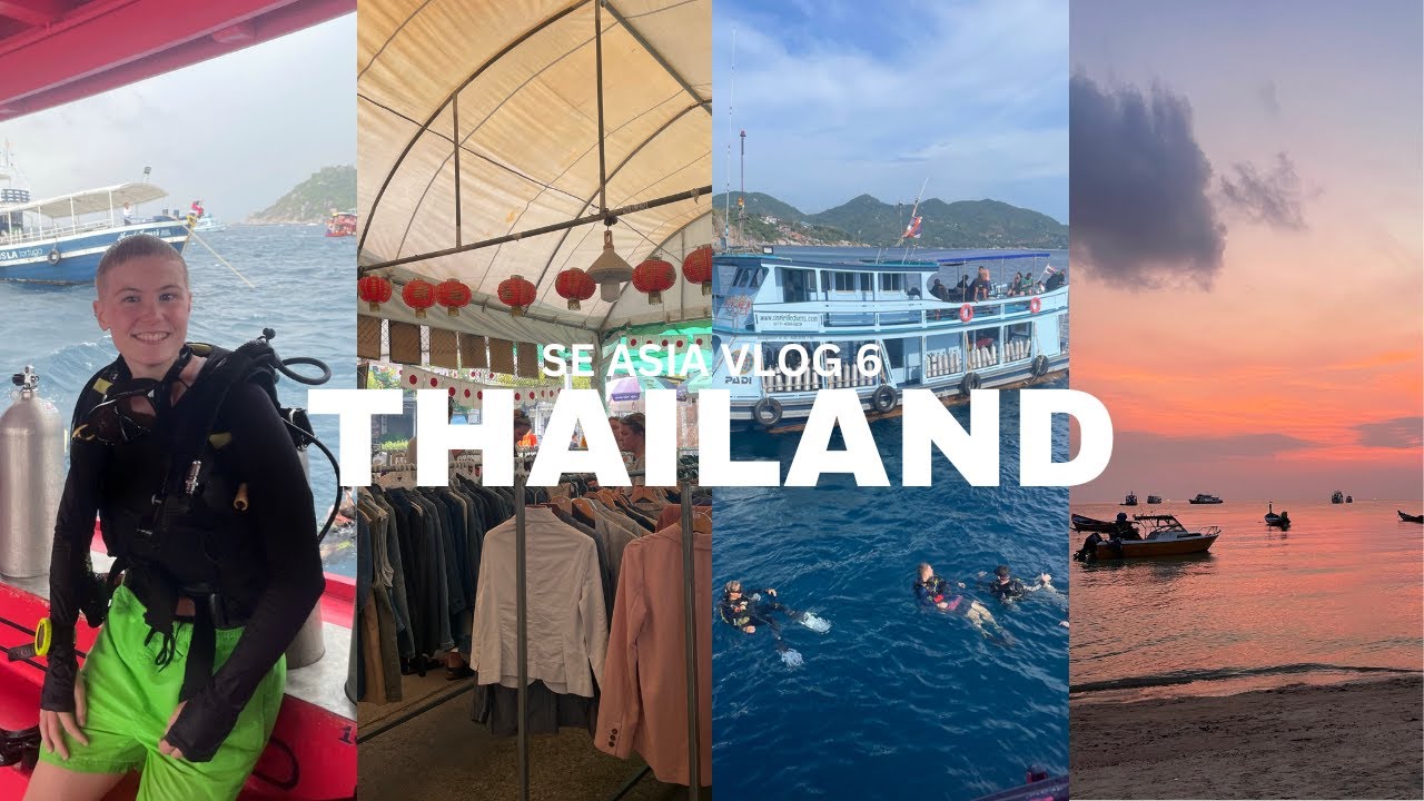 Learning to Scuba Dive and Thrifting in Bangkok! Travel Vlog - YouTube