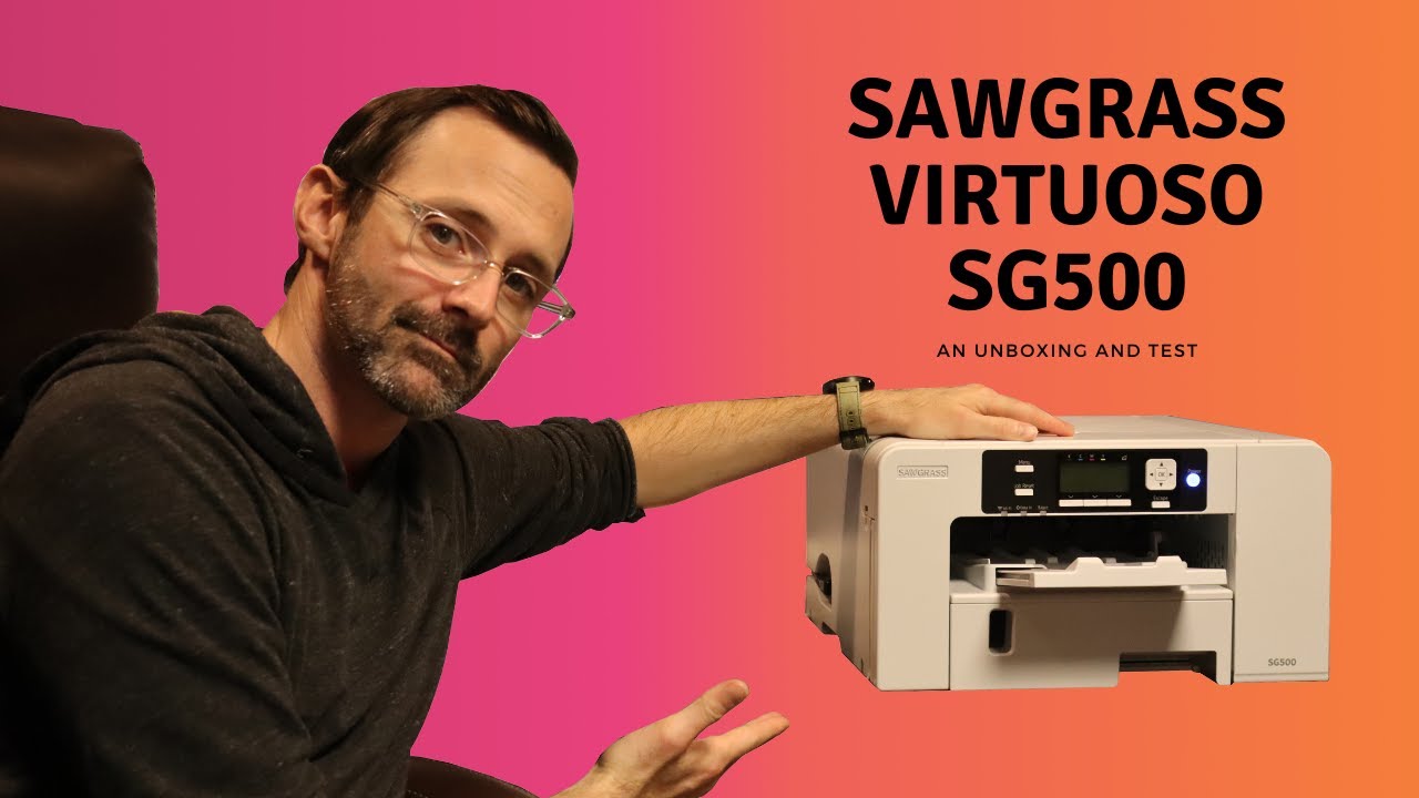 Unboxing and Testing the Sawgrass SG500 Printer - YouTube
