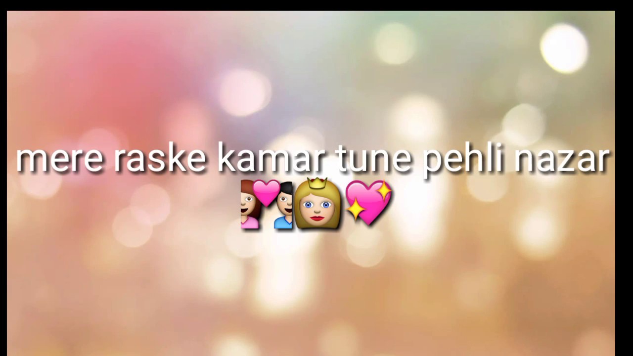 Mere raske kamar lyrics song whatsapp status - YouTube