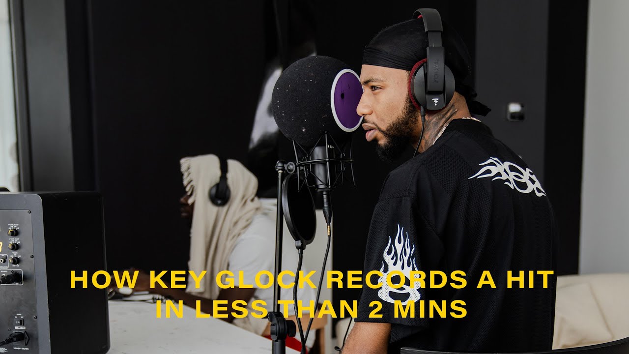 KEY GLOCK RECORDS A HIT IN LESS THAN 2 MINUTES - YouTube