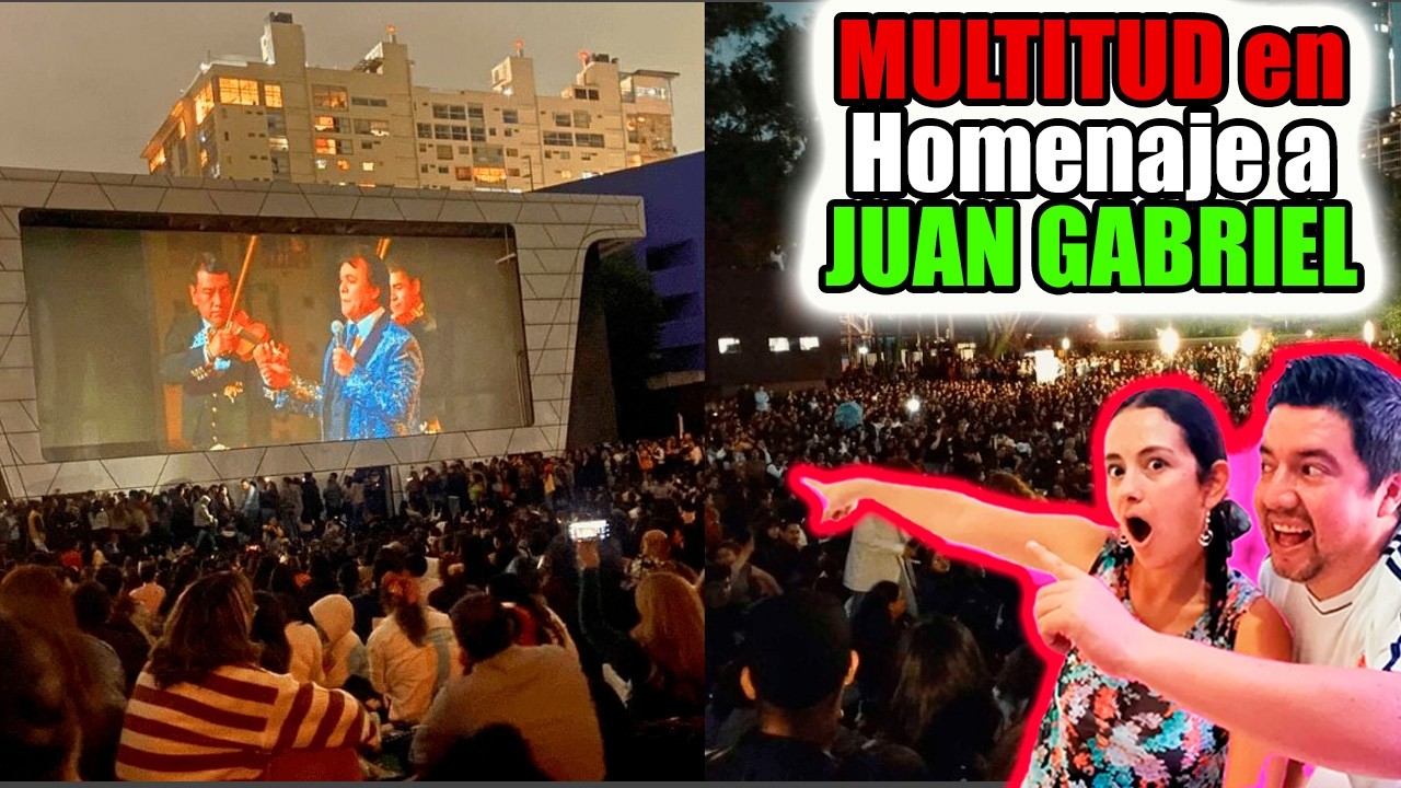 HOMENAJE a JUAN GABRIEL | Se COLAPSA la CINETECA Nacional de Ciudad de ...