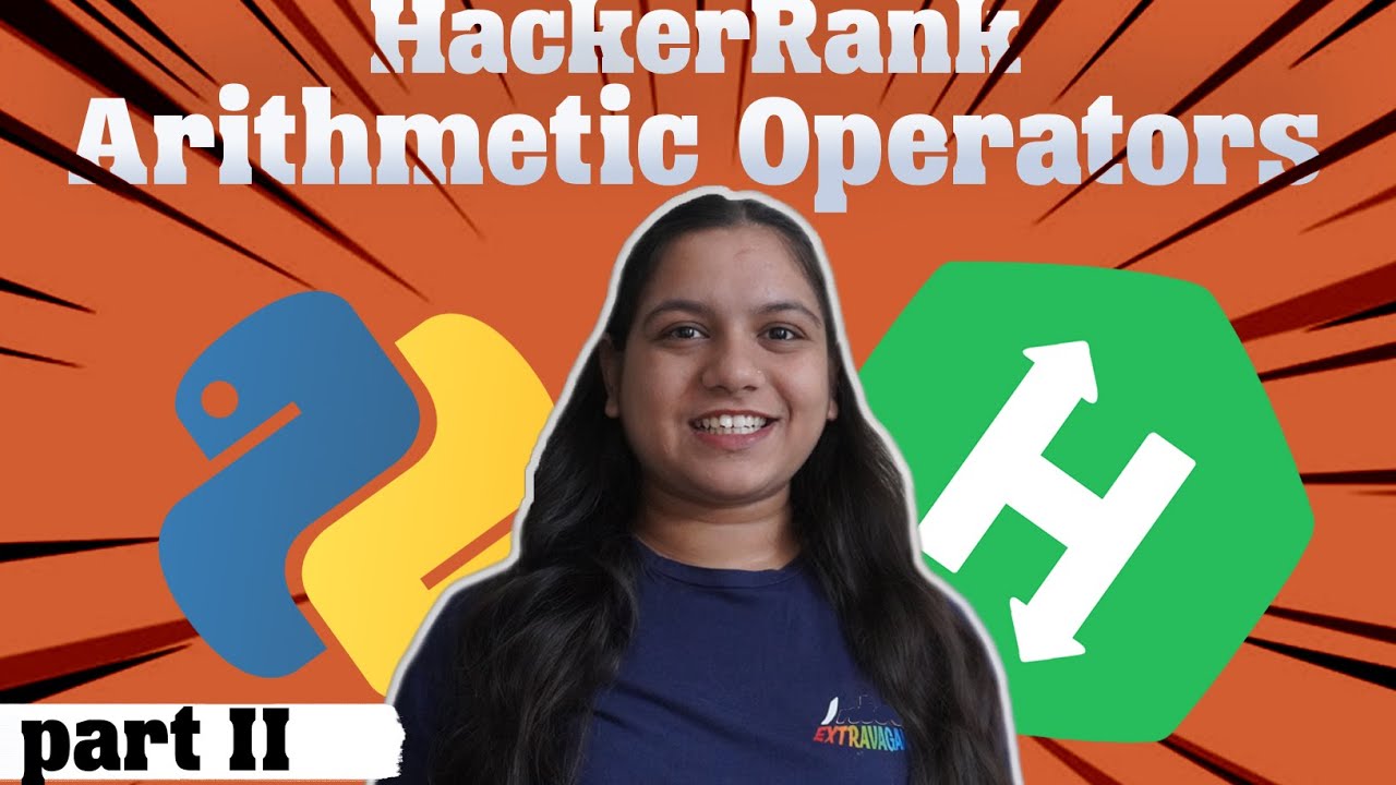 Arithmetic Operators In Hackerrank Part 2 Using Python Youtube 9626