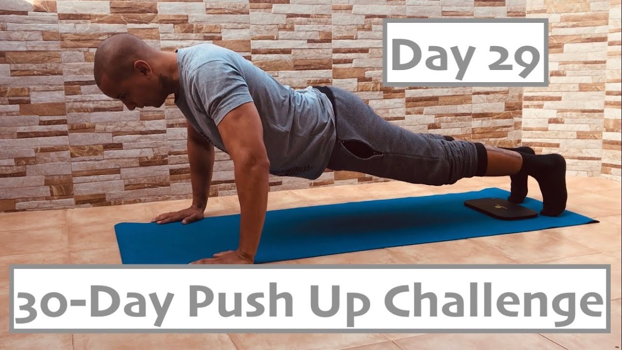 30-Day Push Up Challenge for Beginners - Day 29 (PT James 3️⃣0️⃣-Day ...