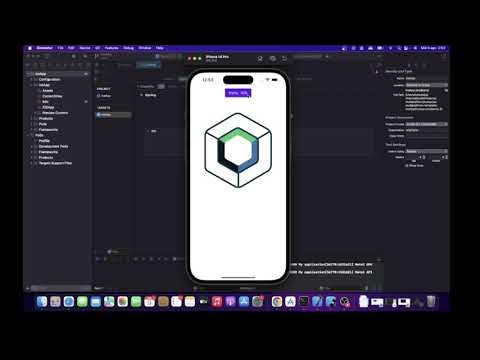 Running iOS application on Xcode with a common library written in Kotlin - YouTube