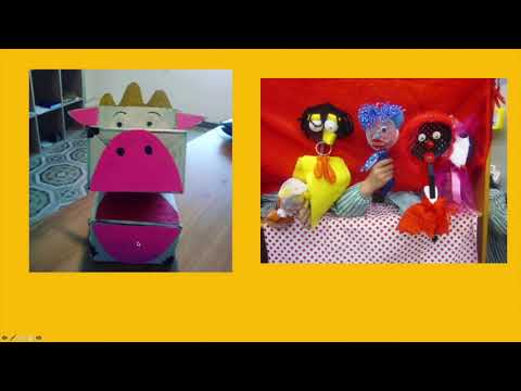 Compartim teatre de putxinel·lis amb l'Enric Boada - YouTube