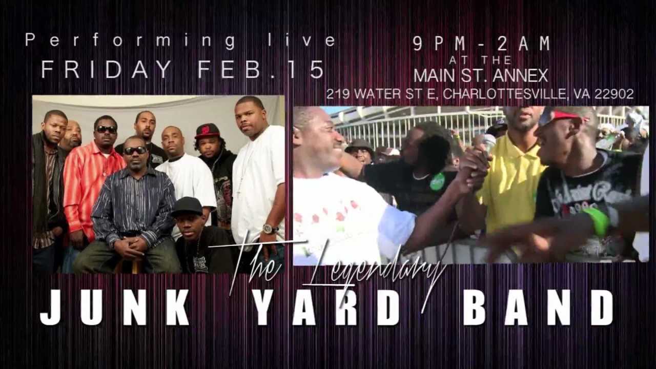 BOOGIE FROMTHEVILLE PRESENTS "JUNK YARD BAND GO-GO CRANK BASH" 02-15-13 ...