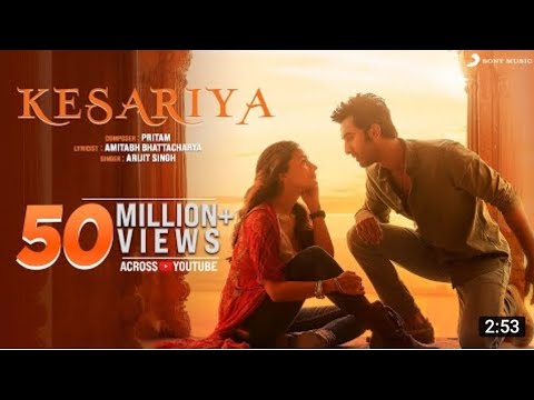 KESARYA | BRAHMASTRA | MOVIE SONG  | RANVEER KAPOOR, ALIYA BHAT, NEW HINDI MOVIE SONG MCE SONGS