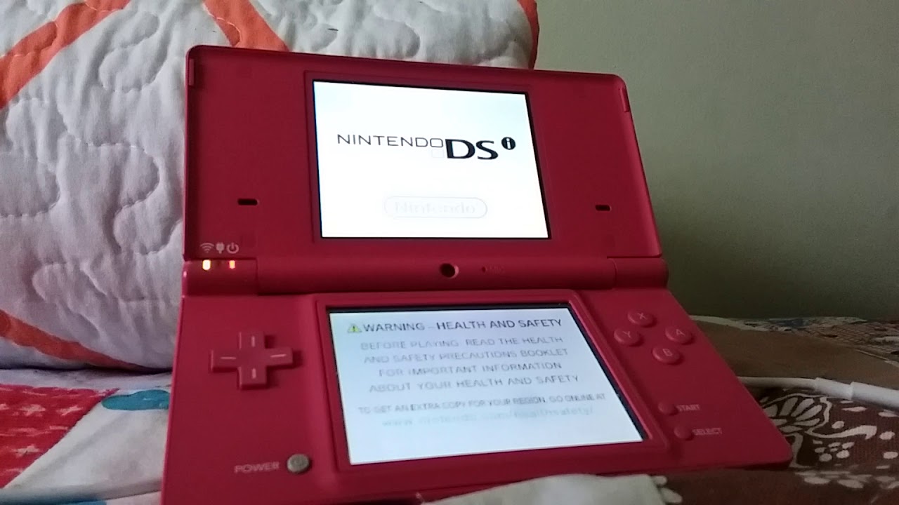 Nintendo DSi Startup - YouTube