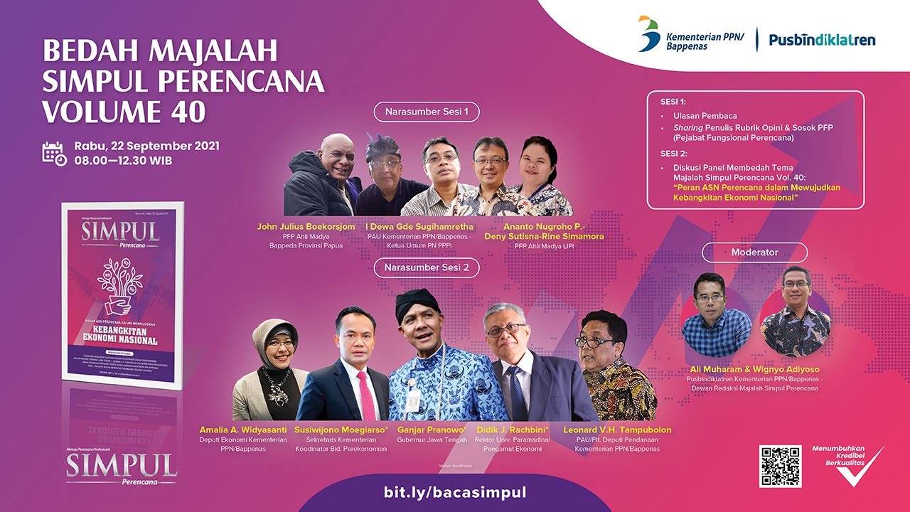 Bedah Majalah Simpul Perencana Volume 40 Tahun 2021 - YouTube