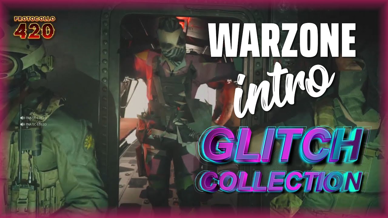 WARZONE intro clip GLITCH COLLECTION 2021 - YouTube