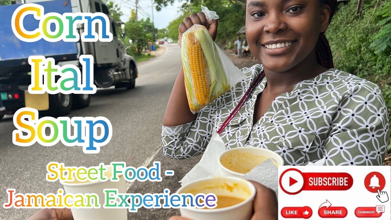 Corn Ital Soup- Best in Eglinton Spur Tree Jamaica @wimmskitchen - YouTube