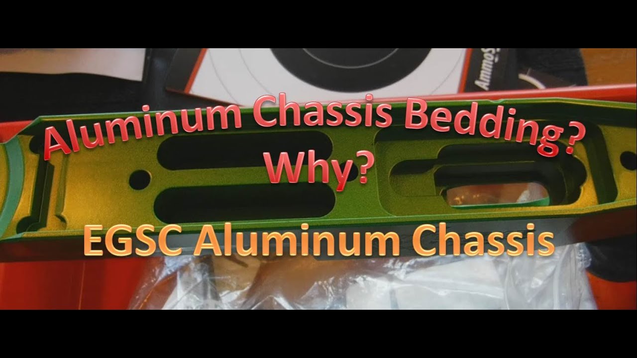 VLog 5 - Aluminum Chassis Bedding?? Why? EGSC F-class Panda Action ...