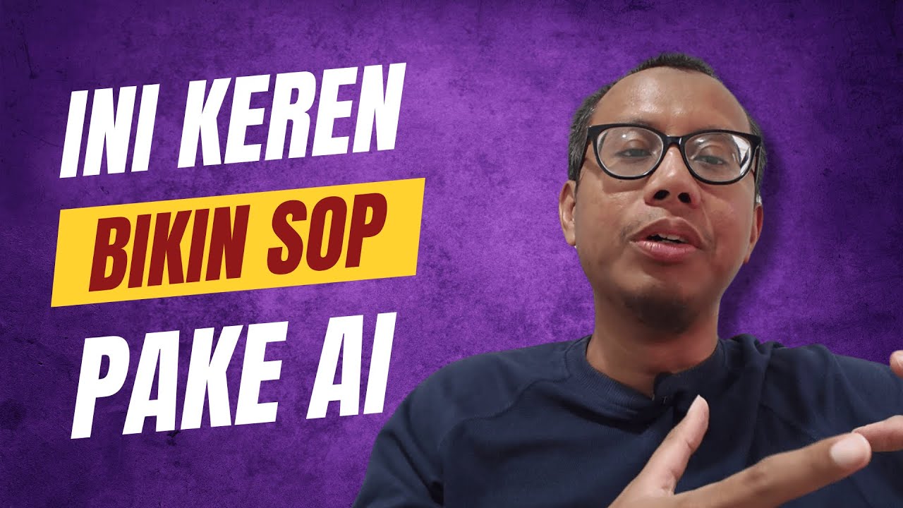 4 Langkah Mudah Membuat SOP dengan Bantuan AI SOP Generator - YouTube