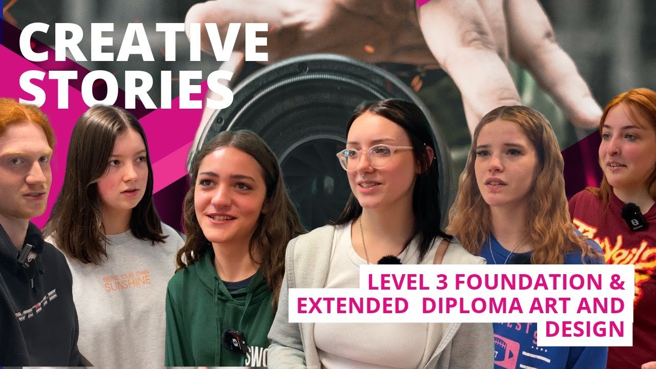 Foundation and Extended Diploma Art Students 2024 - YouTube