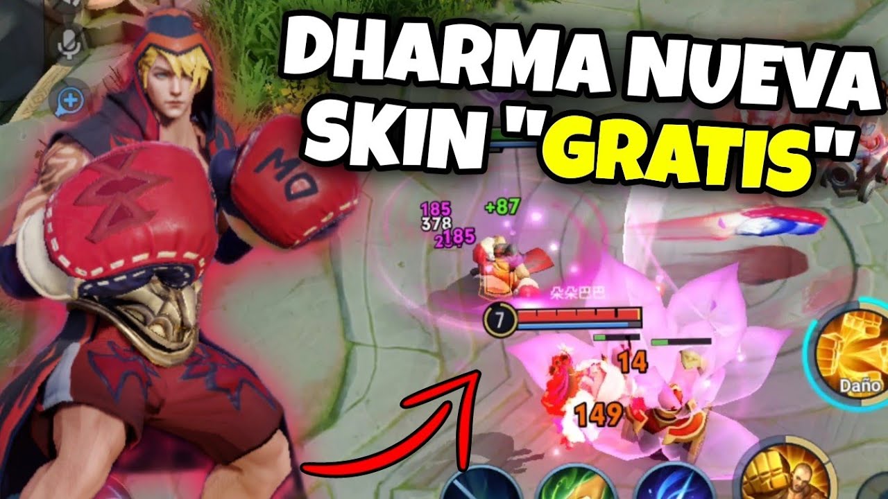 Dharma NUEVA SKIN ¿Gratis? 😱 Honor of King #honorofkings #hok - YouTube