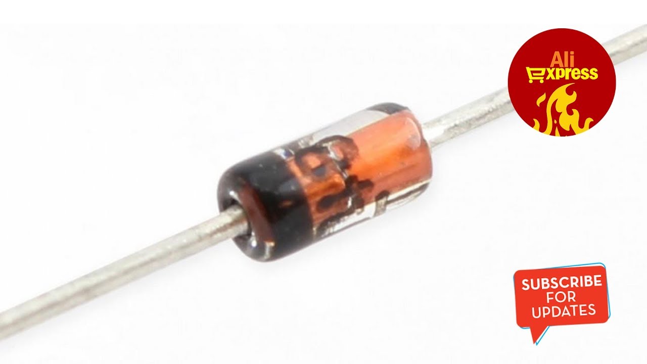 1N4148 DO-35 switching signal diode - Aliexpress unboxing (Quick Look ...