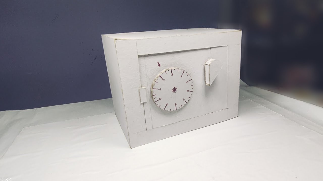 DIY Cardboard Locker - YouTube