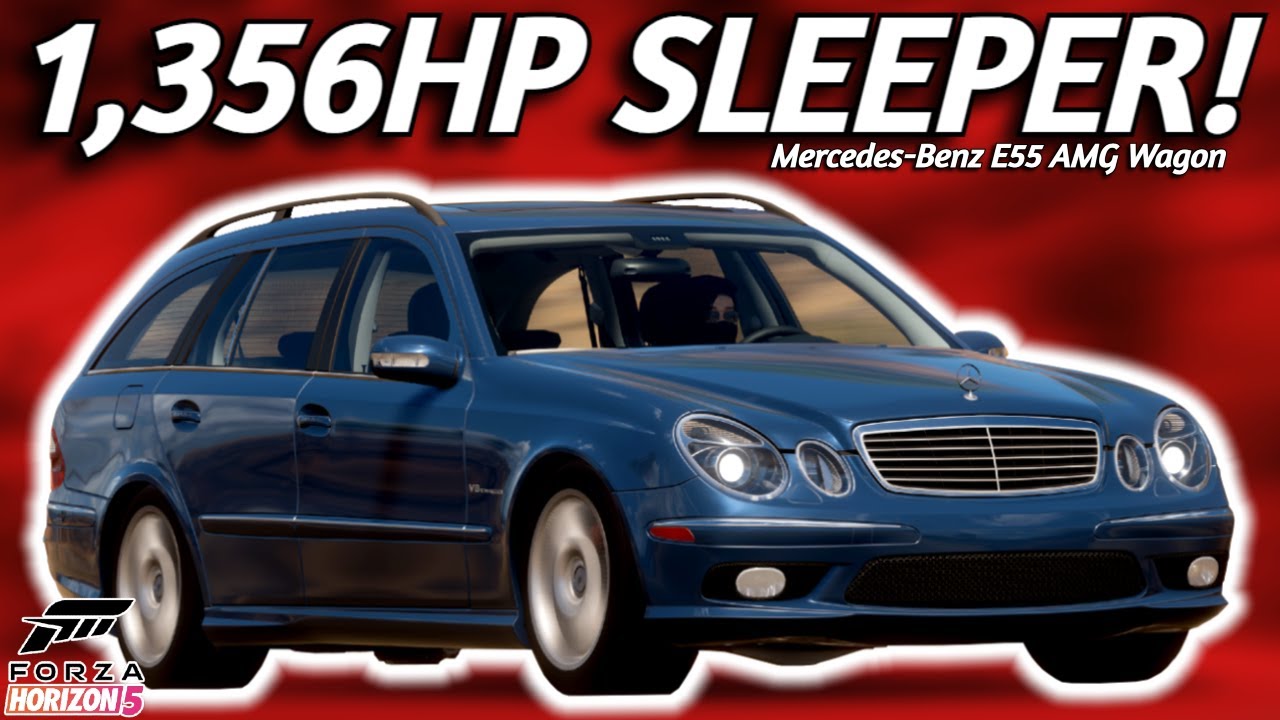 THE ULTIMATE MERC? | Forza Horizon 5 Merceds-Benz E55 AMG Wagon | Build ...