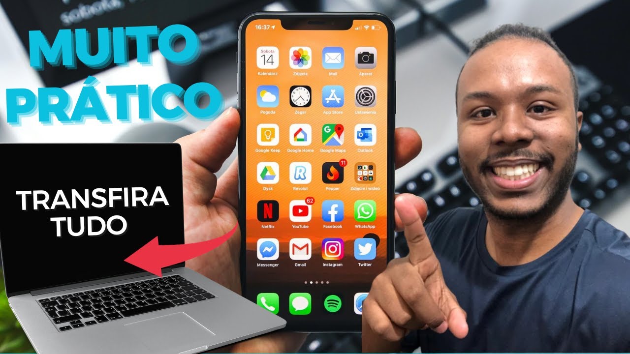 Como Transferir Fotos, Vídeos e backup completo do iPhone pro PC (2023) - YouTube