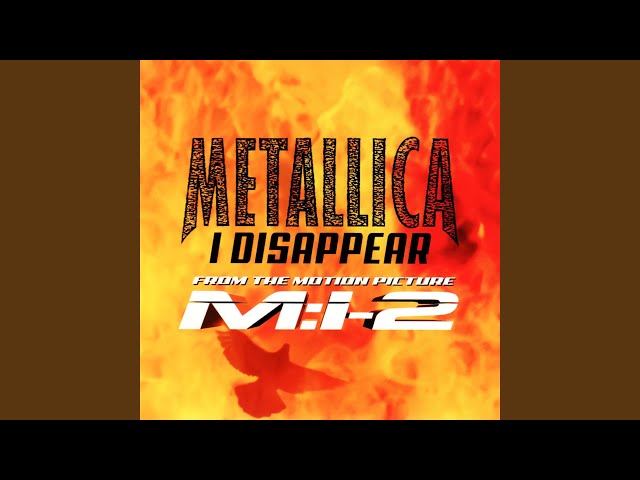 Metallica I Disappear Album