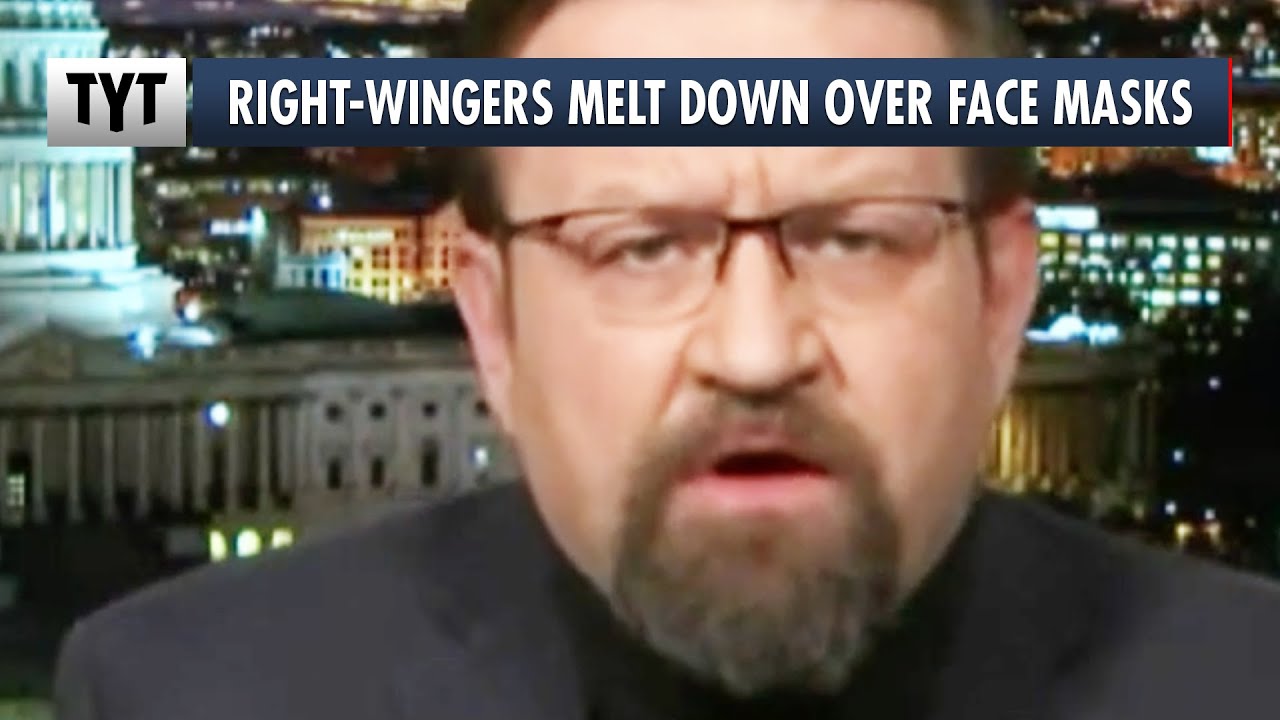 Right-Wing Snowflake CRIES About Wearing A Face Mask - YouTube