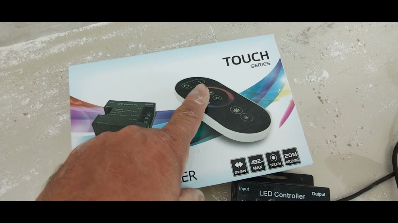 como ligar Led Controller (passo a passo ) combinações - YouTube