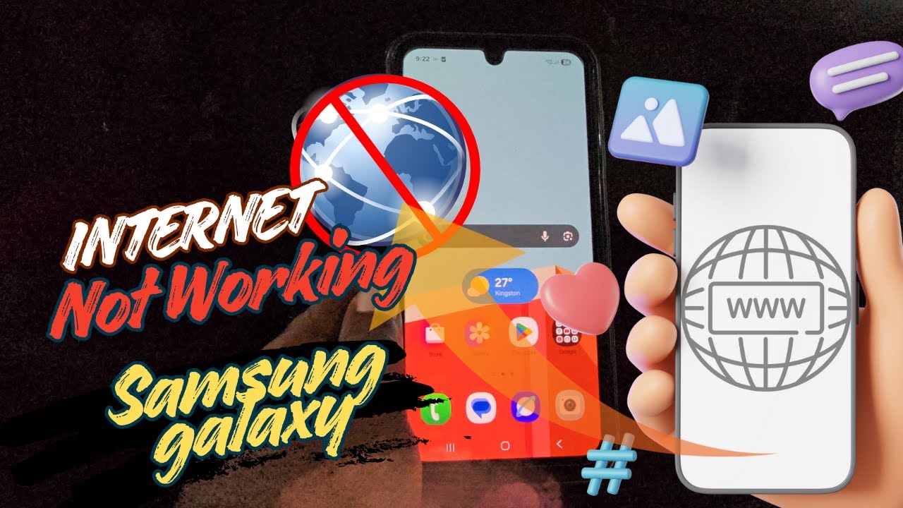 Samsung A16 Internet Not Working Fix - YouTube