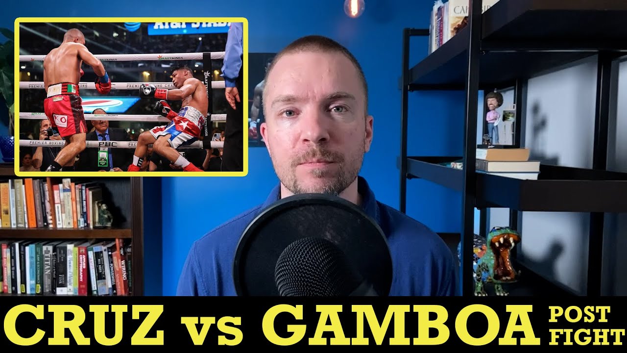 Isaac Cruz vs Yuriorkis Gamboa Post Fight Review - YouTube