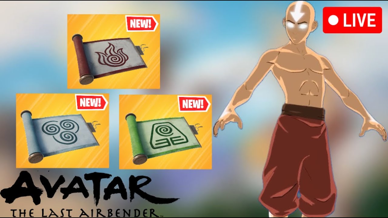 🔴LIVE! - NEW *AVATAR THE LAST AIRBENDER* UPDATE(NEW MYTHICS, NEW SKINS ...