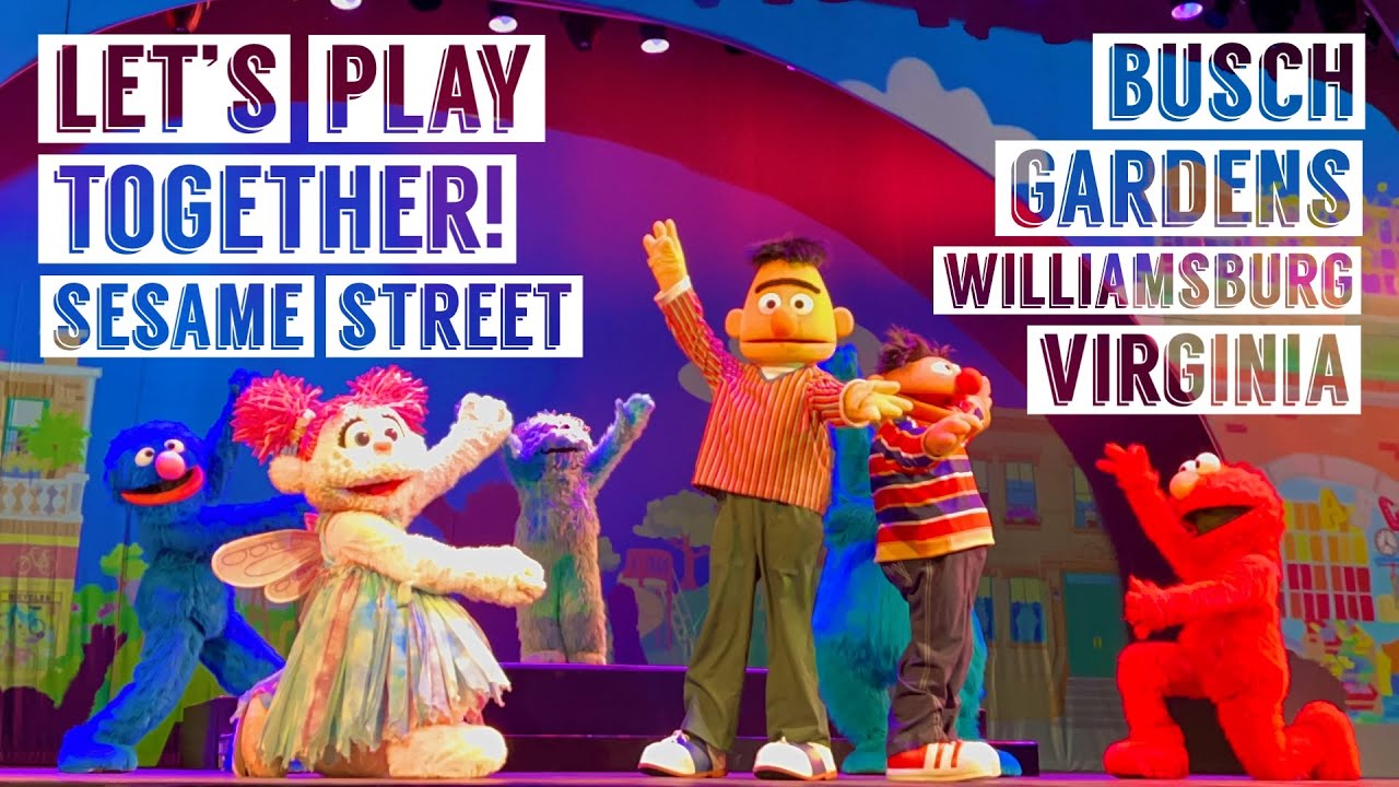 Let’s Play Together - Sesame Street Live Musical Sesame Place Busch ...