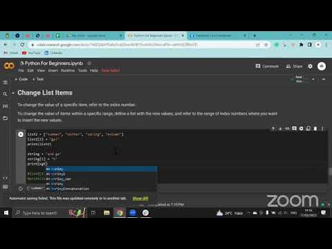 7PM Python for Beginners Part 15 - YouTube