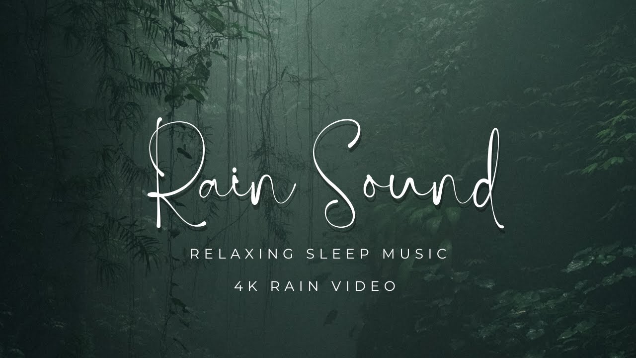 Relaxing Music & Rain Sounds Peaceful Piano Music , Deep Sleep Music ...