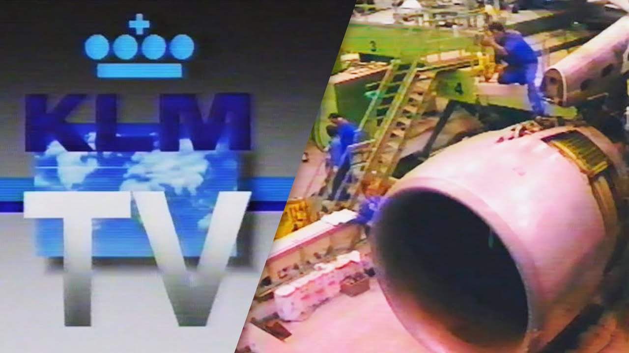 KLM's 100th Heavy Maintenance Visit (HMV) - YouTube