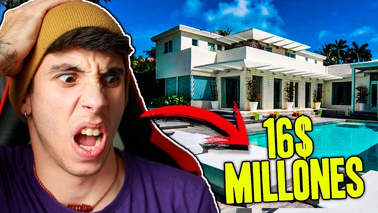 REACCIONO a MANSIÓN de YOUTUBER (+ de 16$ MILLONES) - YouTube