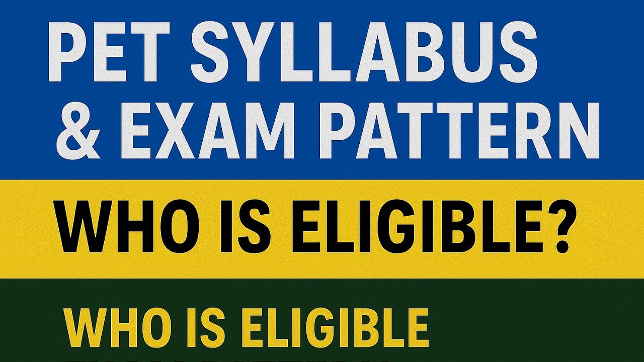 UPSSSC PET Syllabus & Exam pattern| how to cover PET Syllabus best ...