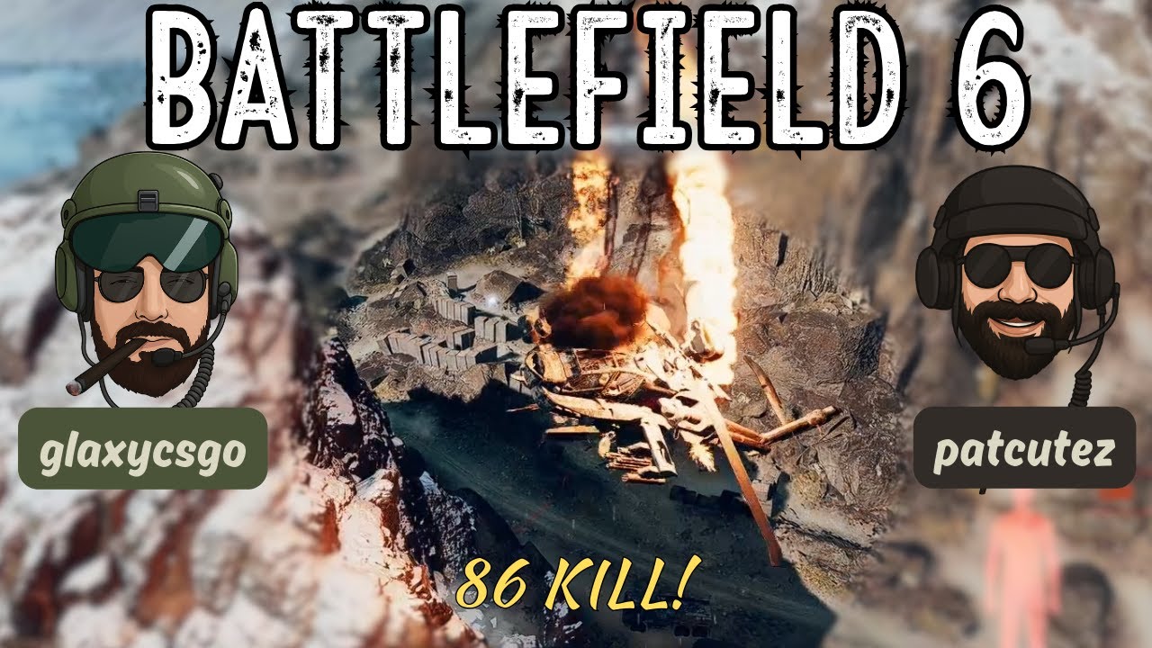 BF6 Attack Helicopter Gameplay /w @Glaxycsgo BF6 ÇOK İYİ OYUN! - YouTube