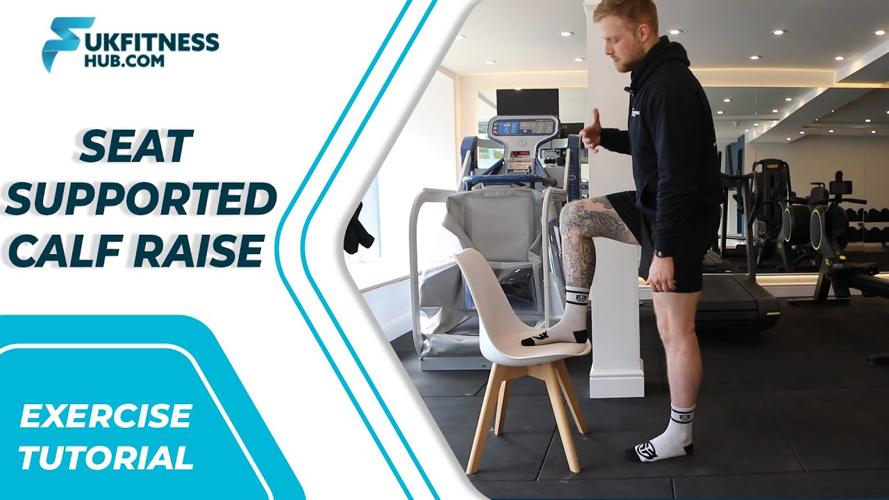 Exercise Tutorial: Seat Supported Single Leg Calf Raise - YouTube