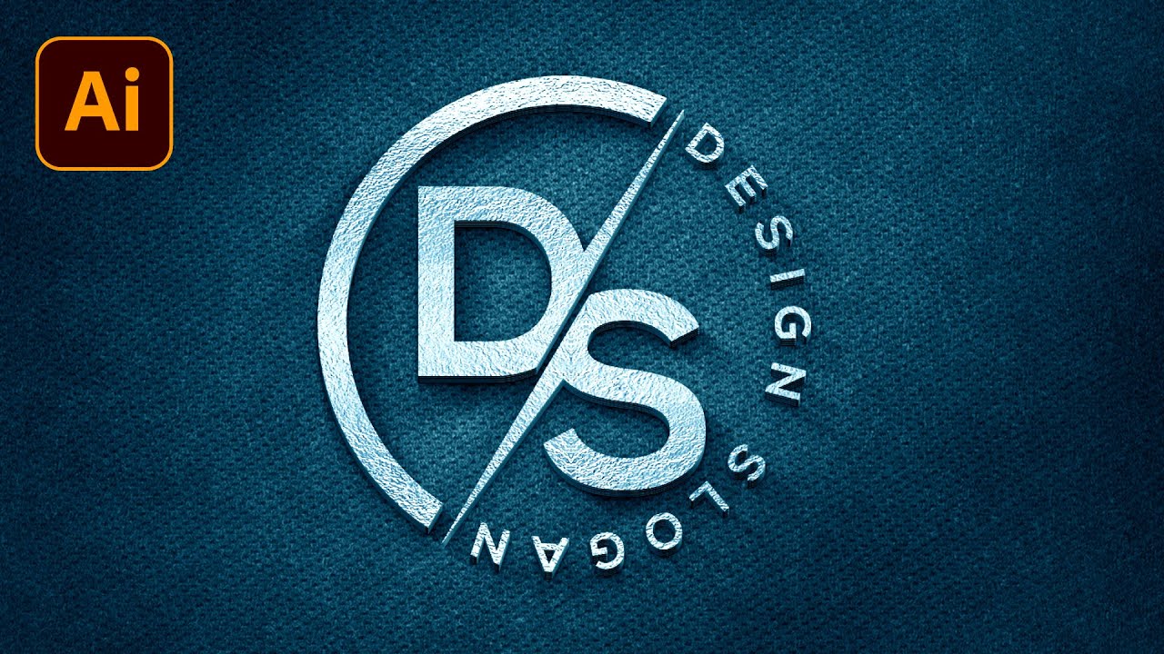 Simple circle logo design illustrator | Letter logo design | Adobe ...