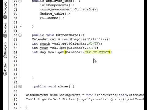 Java prog#13.Display Time and Date In java Netbeans.webm - YouTube